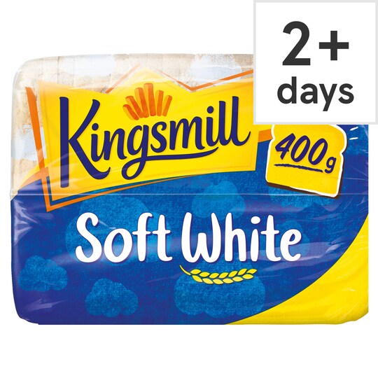 Kingsmill Soft White Bread 400G - Tesco Groceries
