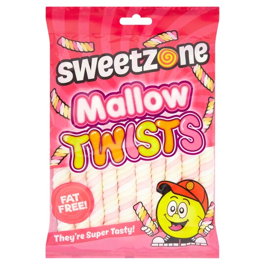 Sweet Zone Halal Mallow Twists 190G - Tesco Groceries