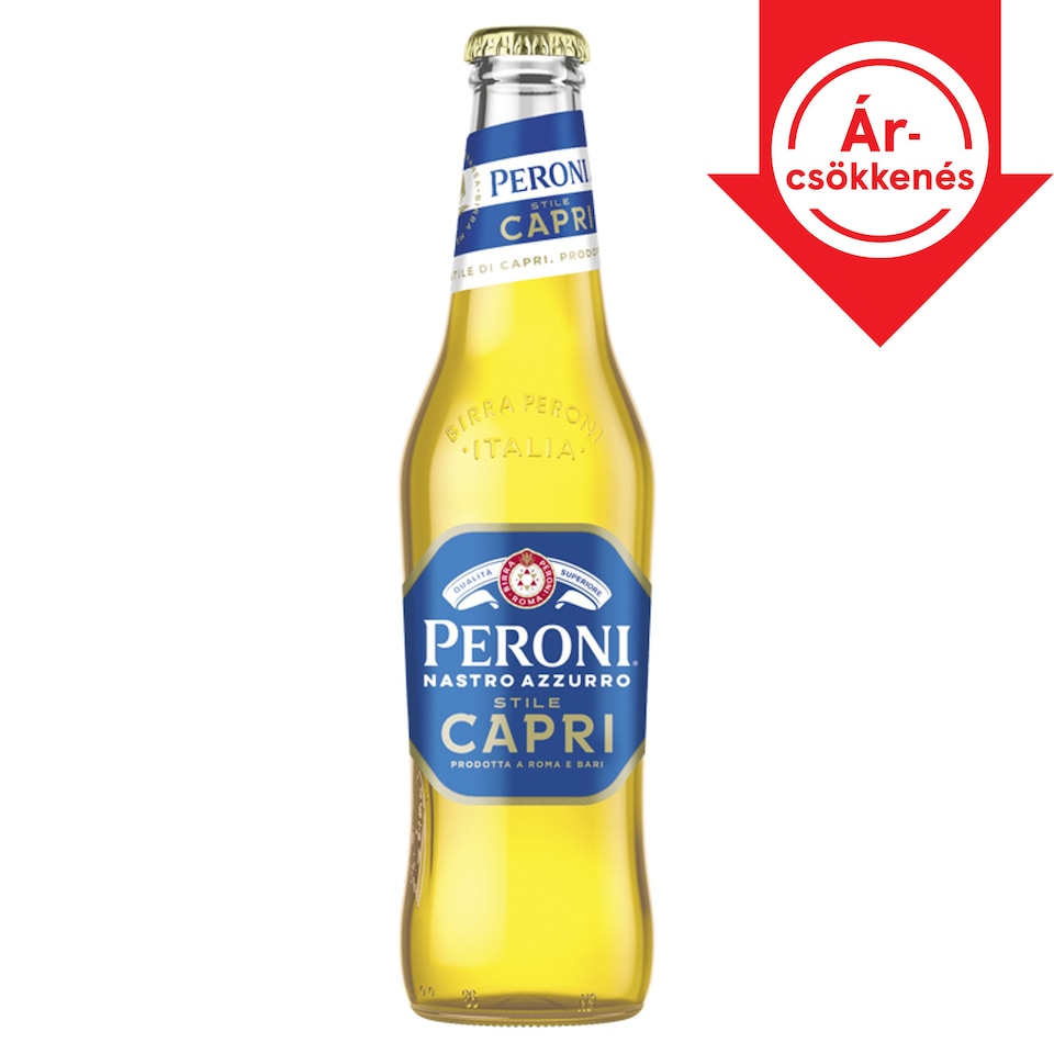 Peroni Nastro Azzurro Stile Capri ízesített világos sör keveréke 4,2% 0 ...