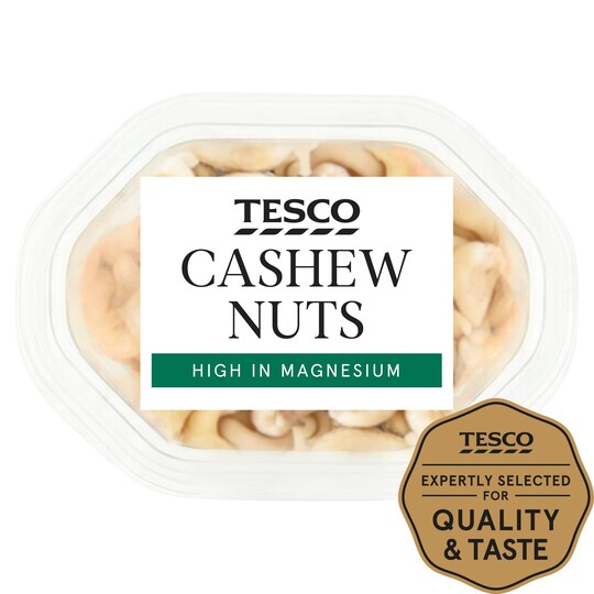 Tesco Cashew Nuts Snack Pack 60G - Tesco Groceries