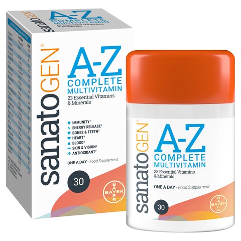 Sanatogen A-z Complete Multivitamins 30s - Tesco Groceries
