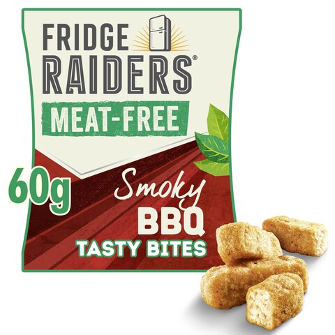 Fridge Raiders Meat Free Smoky Bbq Tasty Bites 60G - Tesco Groceries