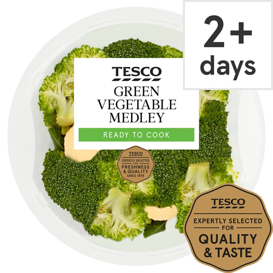Tesco Green Vegetable Medley 250G - Tesco Groceries