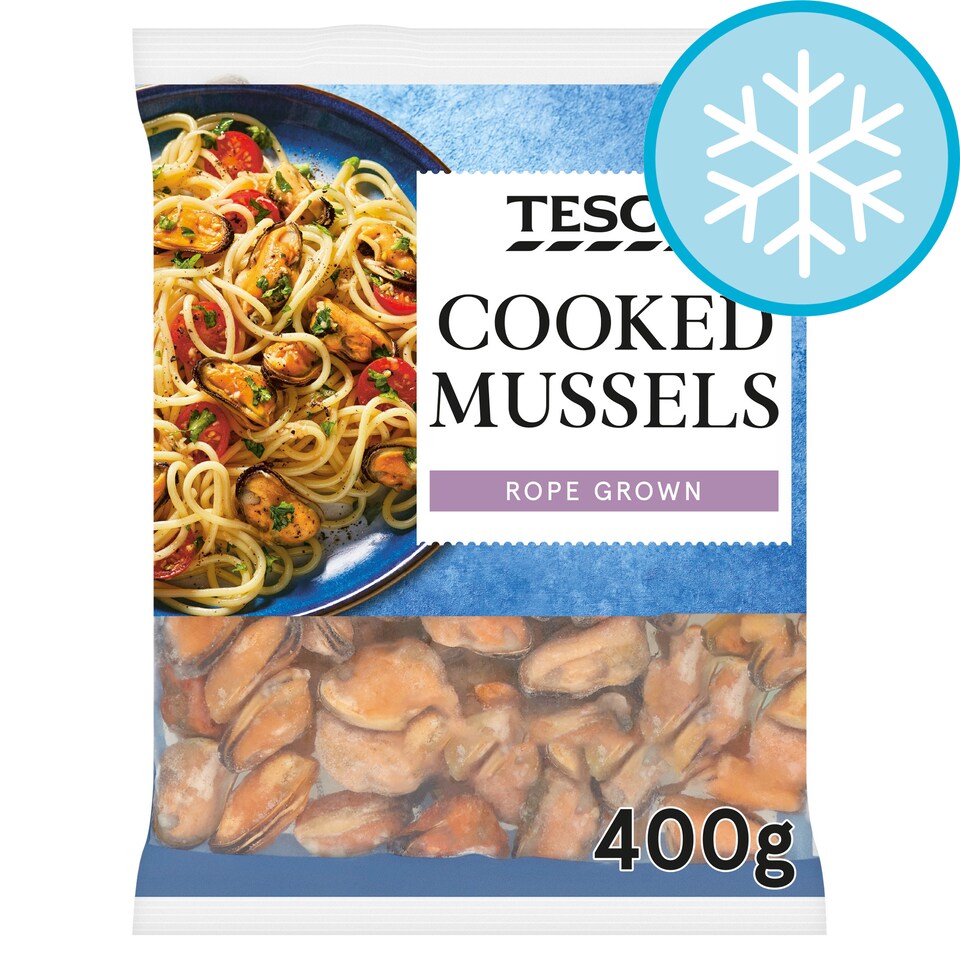Tesco Cooked Mussels 400G - Tesco Groceries