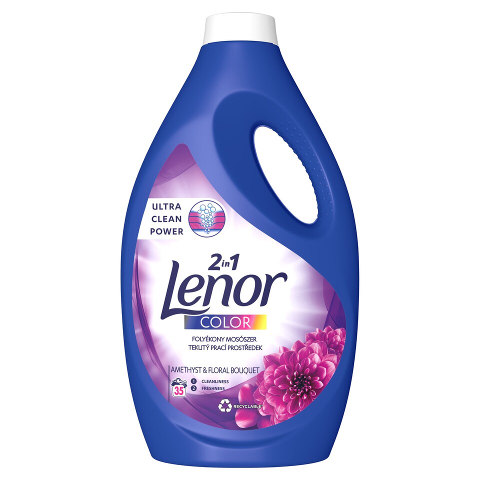 LENOR Washing Liquid Laundry Detergent 35 Washes, Amethyst - Tesco ...