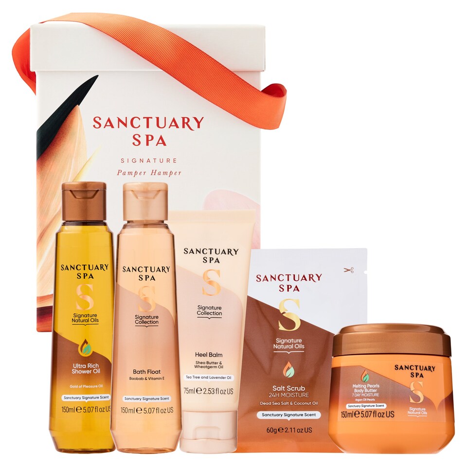 Sanctuary Spa Pamper Hamper Gift Set - Tesco Groceries
