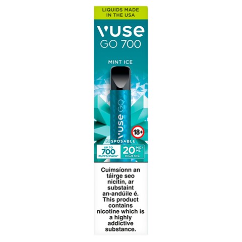 Vuse Go 700 Disposable Mint Ice 20Mg/Ml - Tesco Groceries