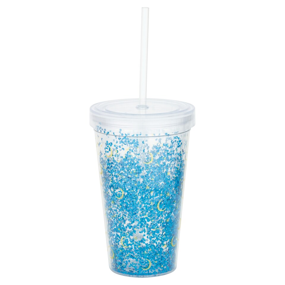 Tesco Moon & Stars Straw Cup 450Ml - Tesco Groceries