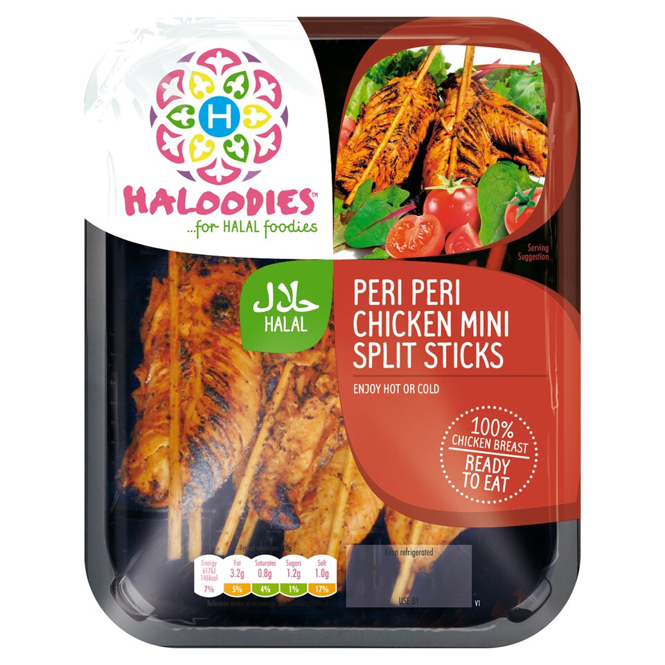 Haloodies Halal Peri Peri Stick 132g - Tesco Groceries