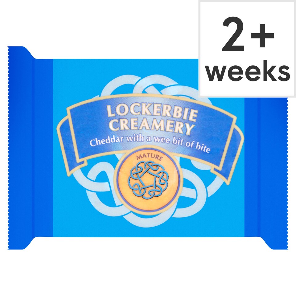 Lockerbie Creamery Mature Cheddar Cheese 250g - Tesco Groceries