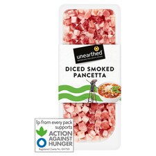 Unearthed Diced Smoked Pancetta 2 x 77g - Tesco Groceries