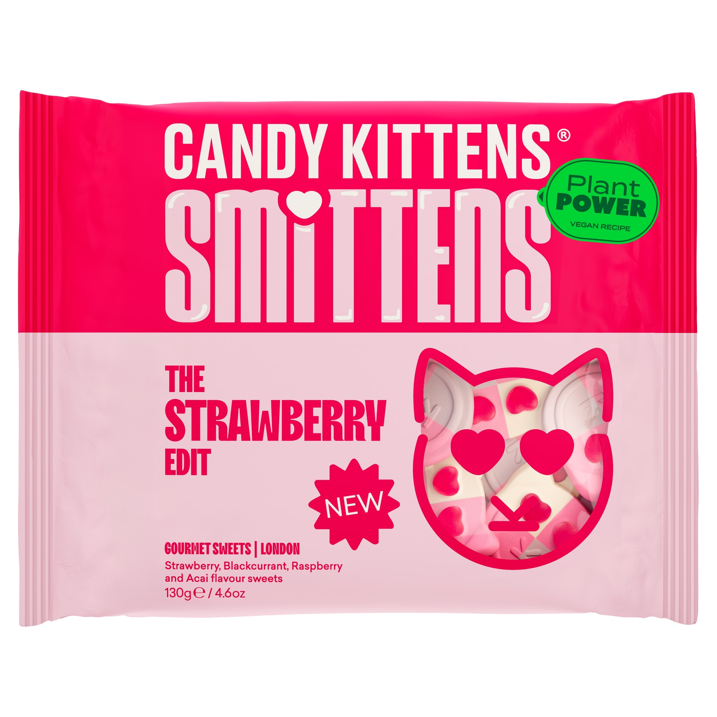 Candy Kittens Smittens Strawberry Edit 130g - Tesco Groceries