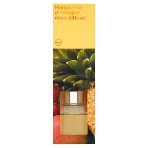 Tesco Scented Reed Diffuser Mango & Pineapple 90 ml - Tesco Groceries