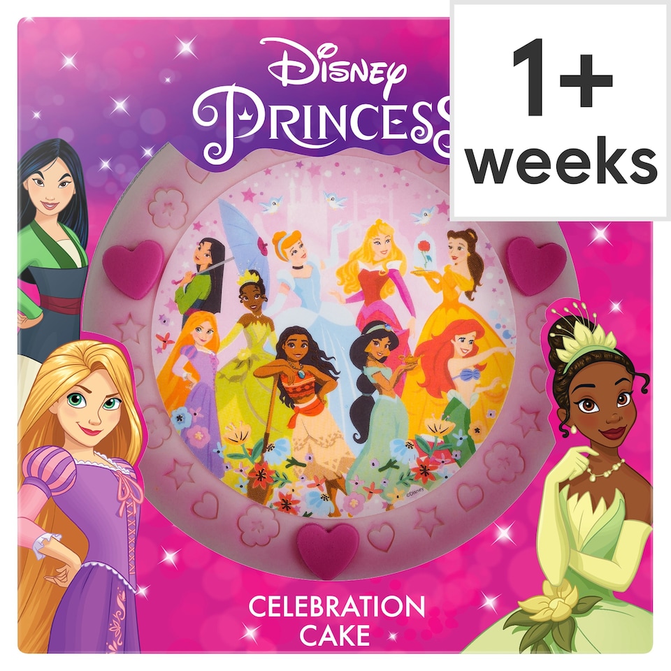 Disney Princess Ensemble Celebration Cake - Tesco Groceries
