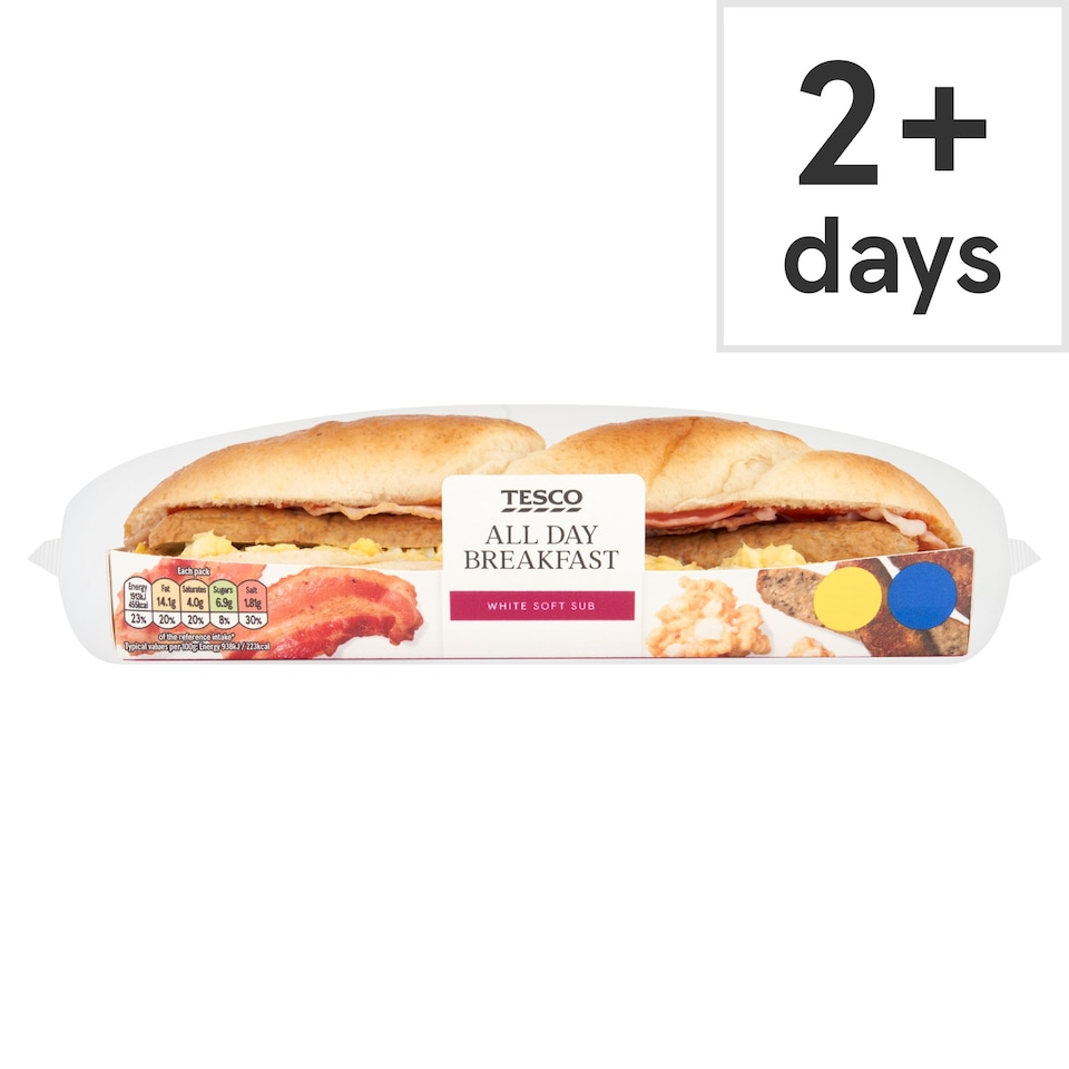 Tesco All Day Breakfast Sub.. - Tesco Groceries