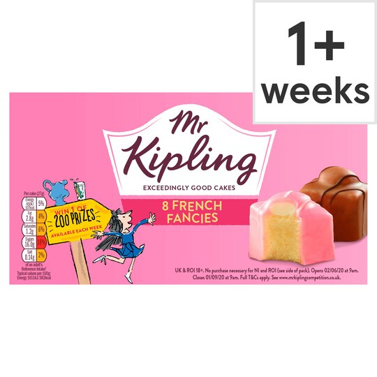 Mr Kipling French Fancies 8 Pack - Tesco Groceries