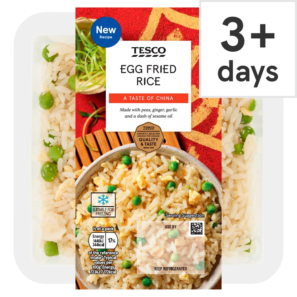 Tesco Egg Fried Rice 400G - Tesco Groceries