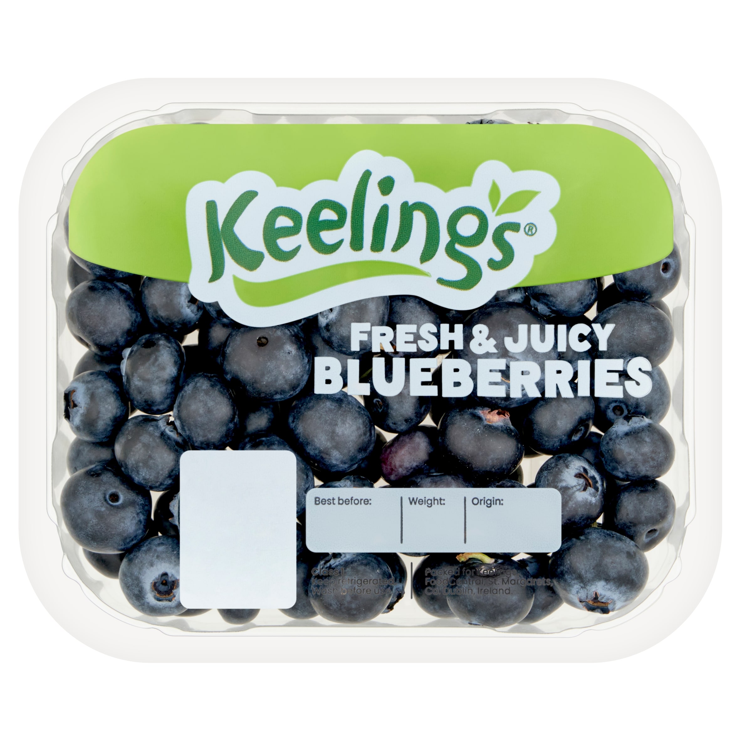 Keelings Blueberries 165g - Tesco Groceries