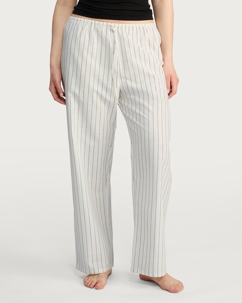 F&F 2-Pack Pure Cotton Striped Drawstring Waist Pyjama Bottoms in Multi ...