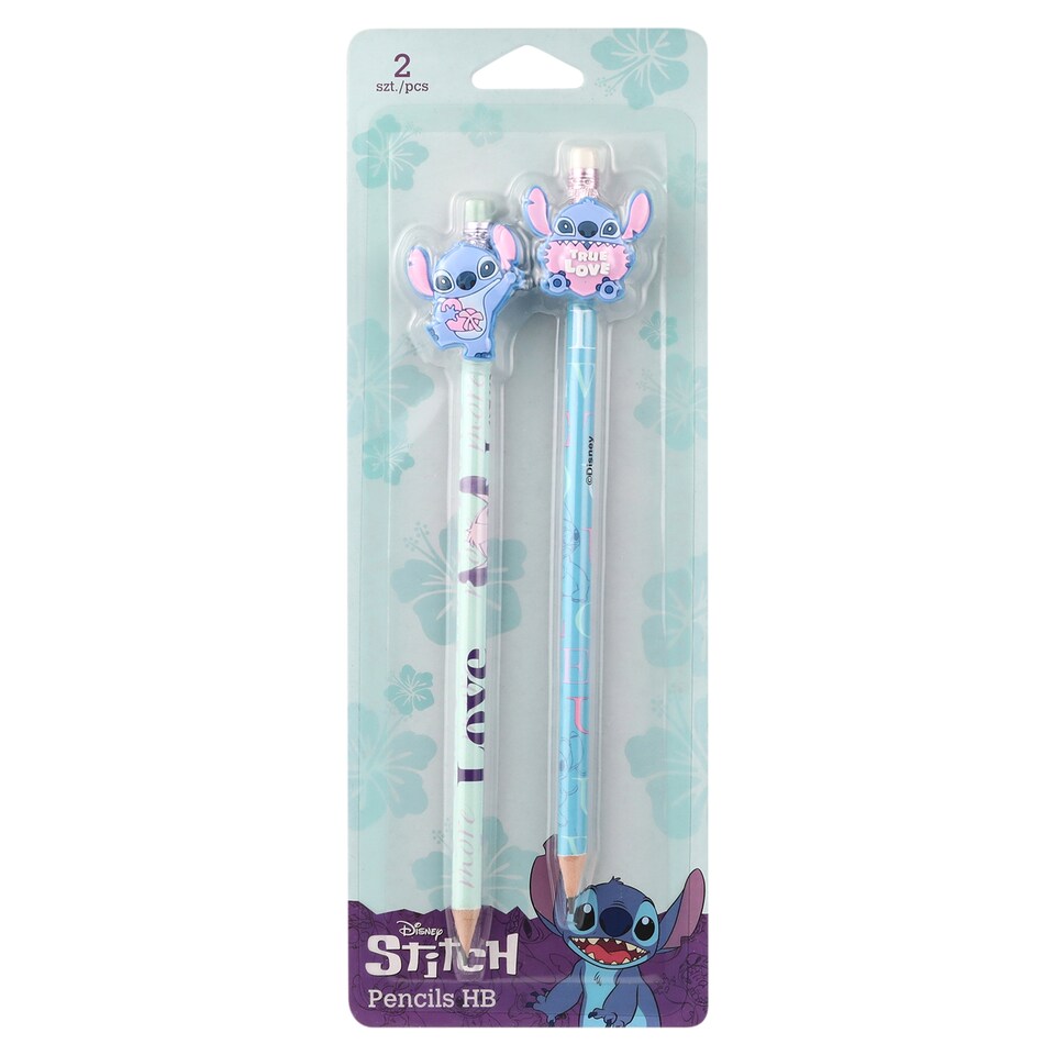 Disney Stitch HB grafitceruza radírral 2 db - Tesco Groceries
