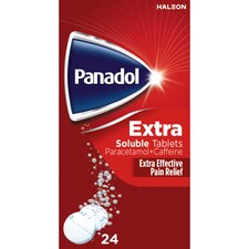 Panadol ActiFast Pain Relief Paracetamol Soluble Tablets 24s - Tesco ...