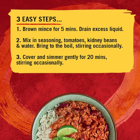 Schwartz Chilli Con Carne Recipe Mix 41g - Tesco Groceries