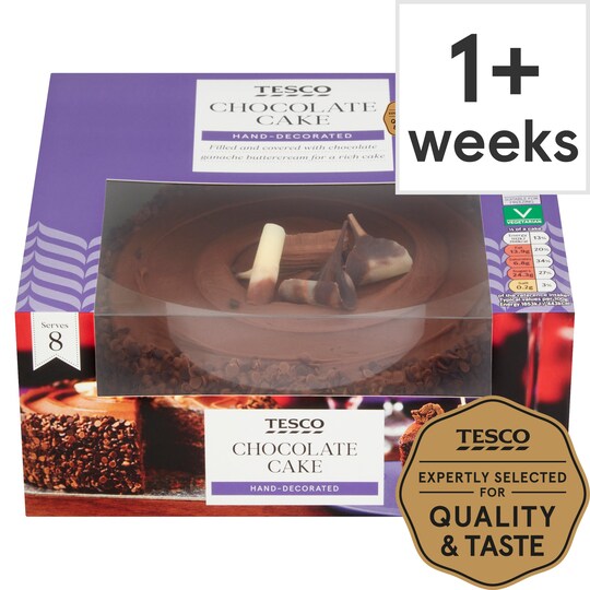 Tesco Small Chocolate Celeb Cake Each - Tesco Groceries