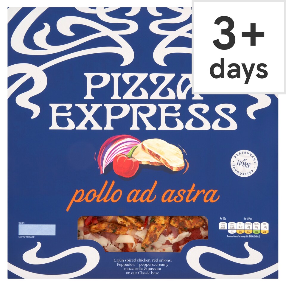 Pizza Express Classic Pollo Ad Astra 409g - Tesco Groceries