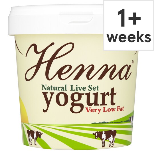 Pakeeza Henna Very Low Fat Natural Yogurt 1Kg - Tesco Groceries