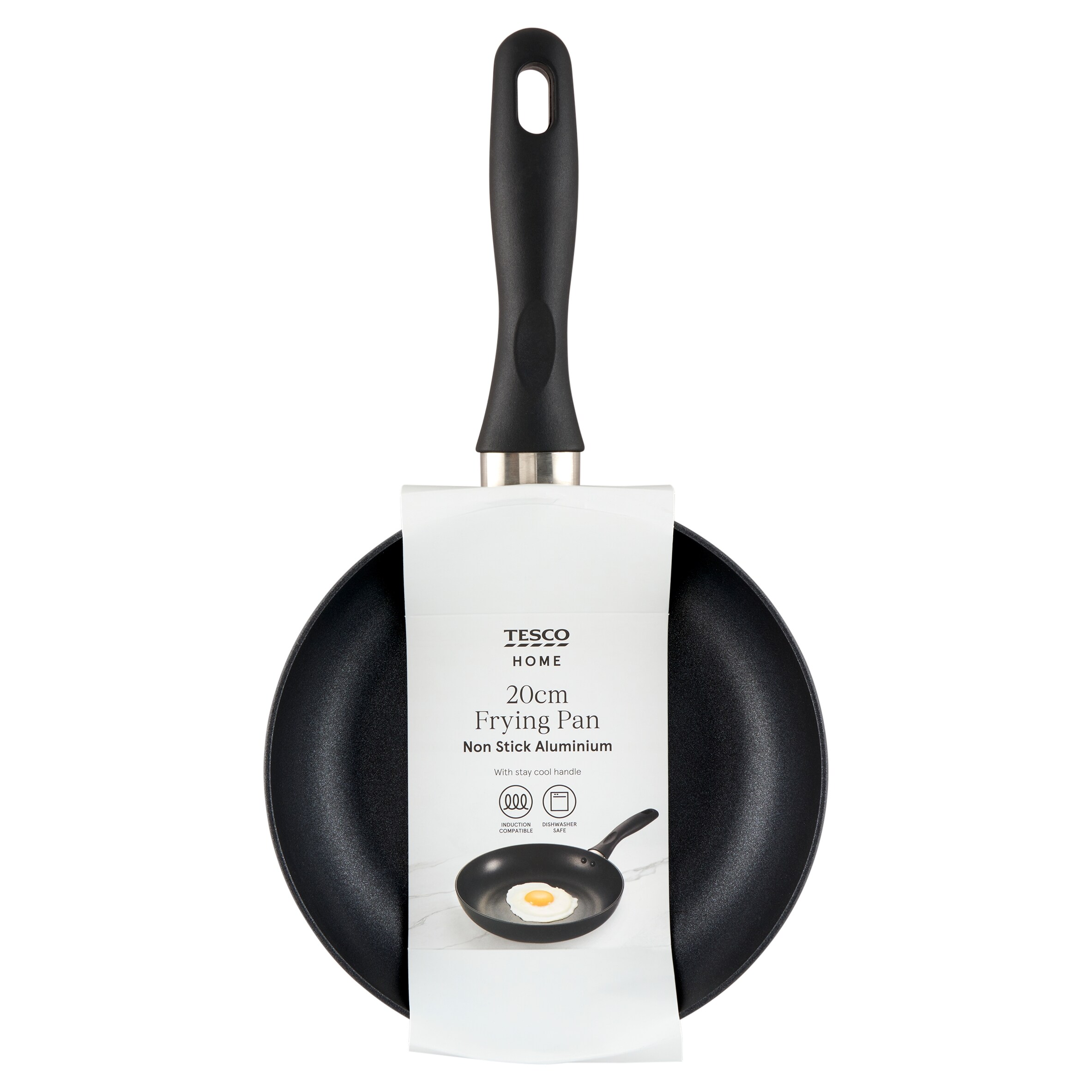 Tesco Home 20 cm Aluminium Frying Pan - Tesco Groceries