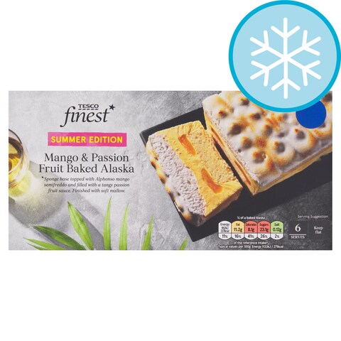 Tesco Finest Mango and Passion Fruit Baked Alaska 504g - Tesco Groceries
