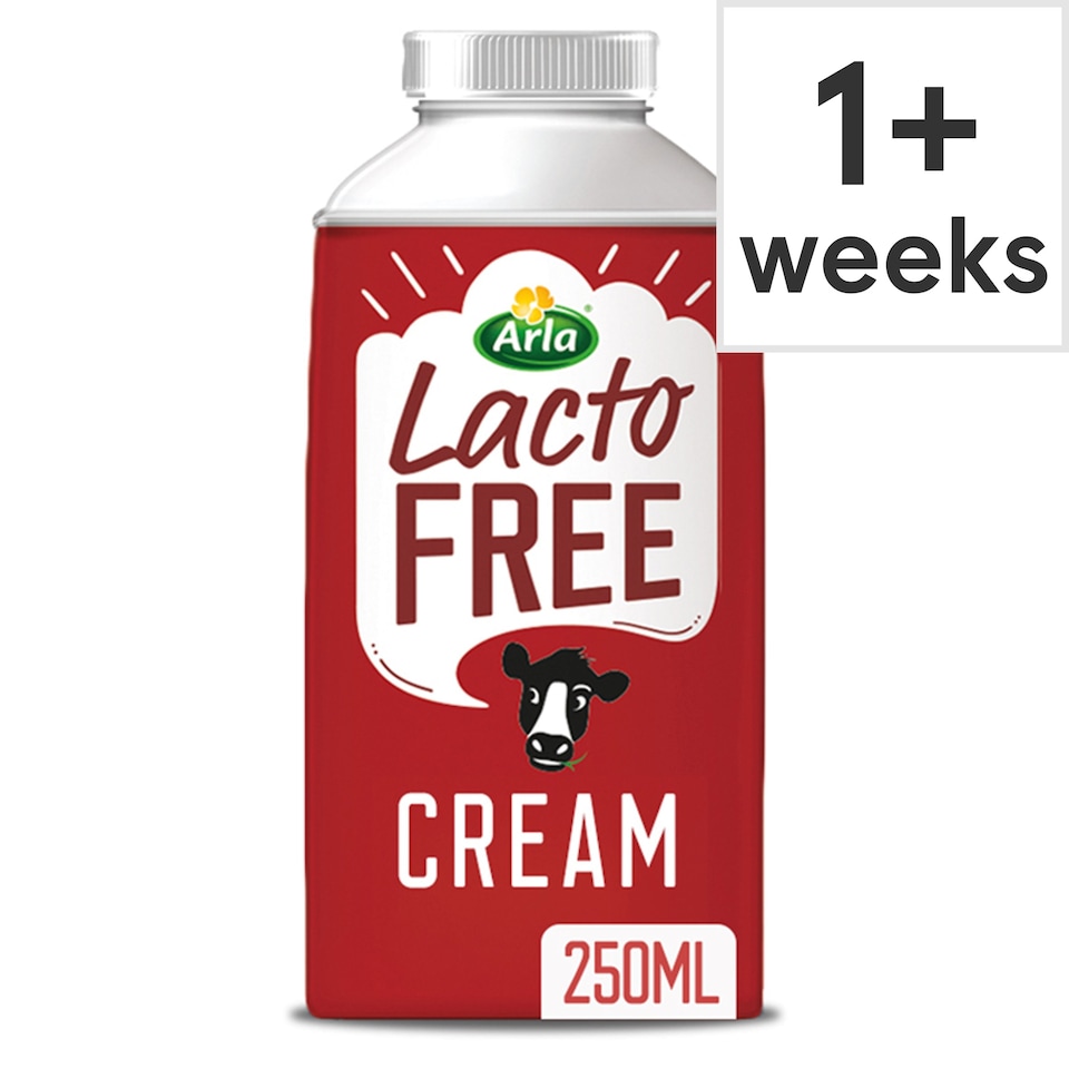 Lactofree Cream 250Ml - Tesco Groceries
