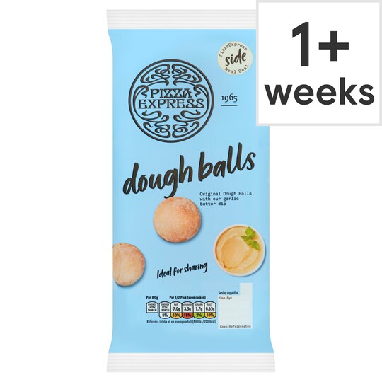 Pizza Express Original Dough Balls 95G - Tesco Groceries