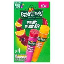 Rowntree's Fruit Push Up Ice Lollies - Orange & Blackcurrant 4 x 90ml ...