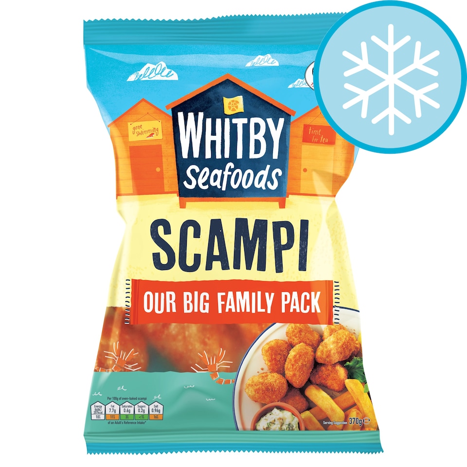 Whitby Seafoods Scampi 370G - Tesco Groceries