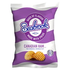 Seabrook Canadian Ham Crisps 31.8G - Tesco Groceries