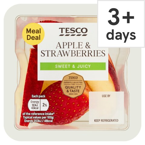 Tesco Apple & Strawberry 90G - Tesco Groceries