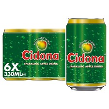Cidona Sparkling Apple Drink 6 X 330Ml - Tesco Groceries