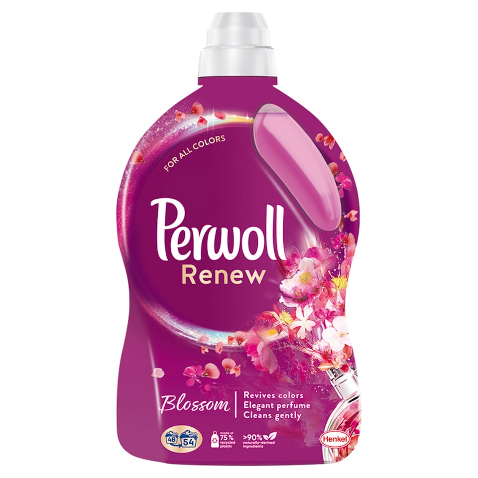 Perwoll Renew Blossom Special Laundry Detergent 54 Washes 2970 ml ...