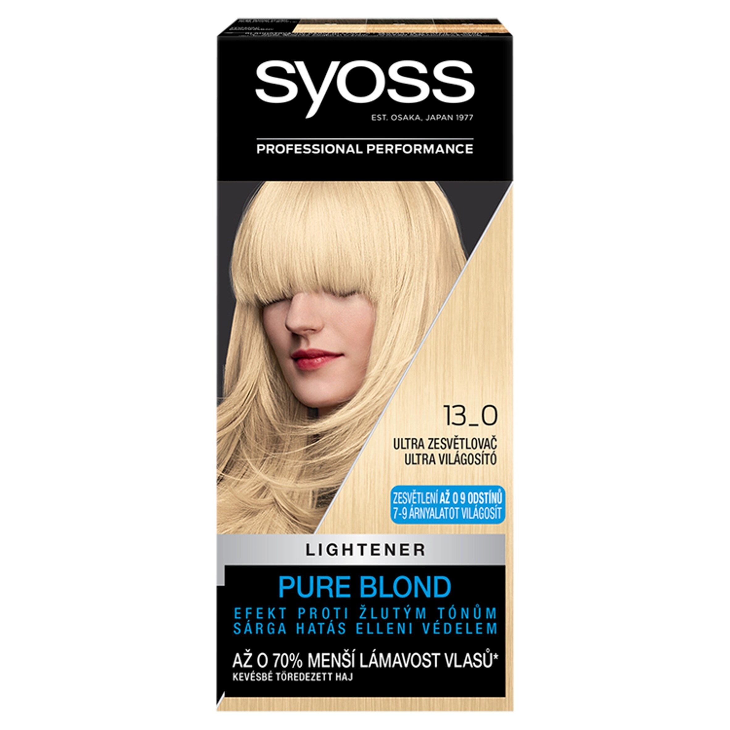 Syoss Lightener Hair Color Ultra Lightener 13_0 - Tesco Groceries