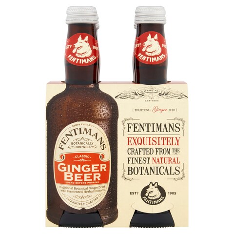 Fentimans Ginger Beer 4 X 275Ml - Tesco Groceries