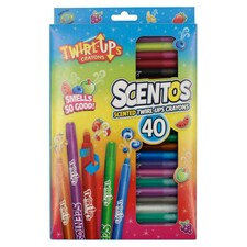 Scentos Scented Twirl Ups Crayon 40Pc - Tesco Groceries