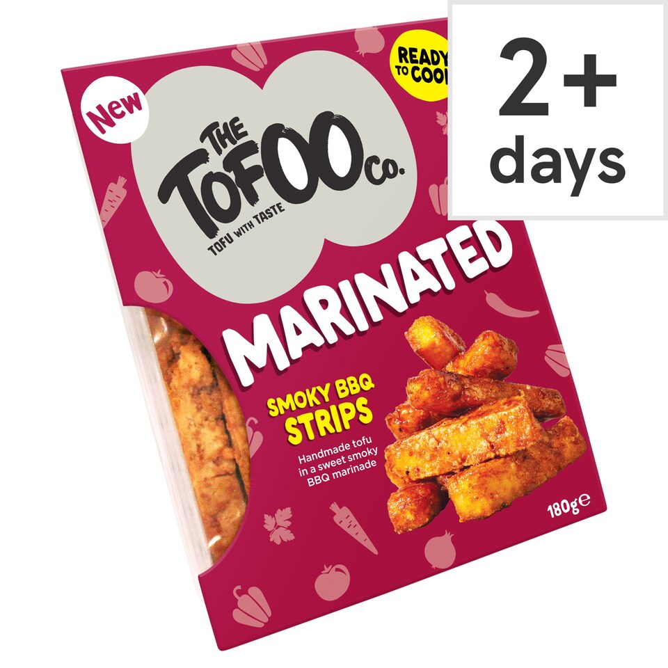 The Tofoo Co. Marinated Smokey BBQ Strips 180g - Tesco Groceries
