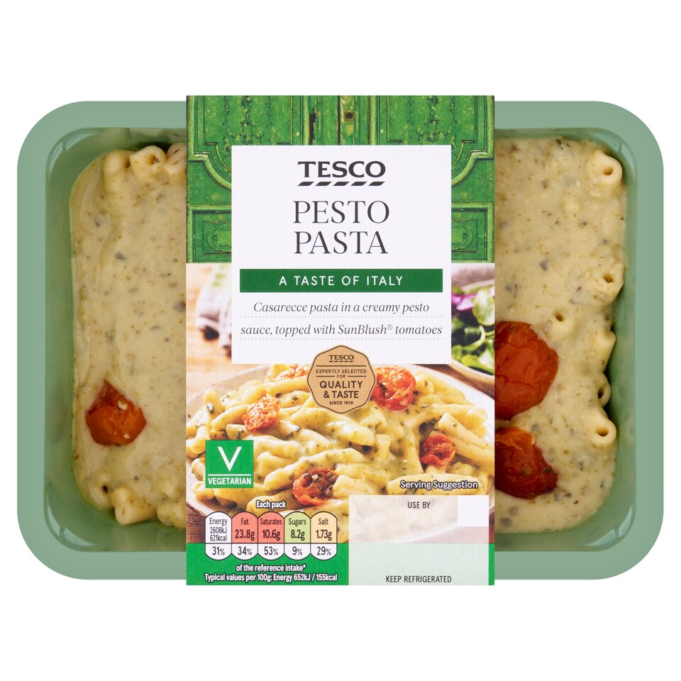 Pesto Pasta Sauce Tesco at Leslie Schulz blog