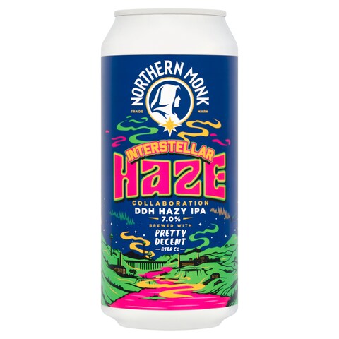 Northern Monk Interstellar Haze DDH Hazy IPA 440ml - Tesco Groceries