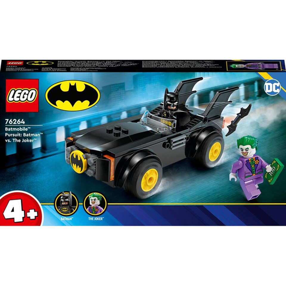 LEGO DC Batman 76264 Prenasledovanie v Batmobile: Batman vs. Joker ...