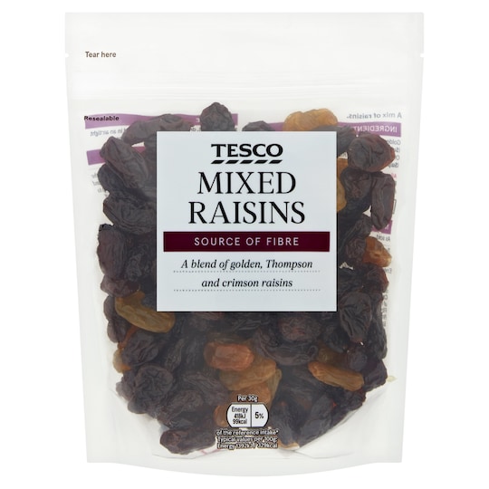 Tesco Raisin Mix 200G - Tesco Groceries