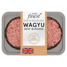 Tesco Finest Wagyu Beef Burgers 454g - Tesco Groceries
