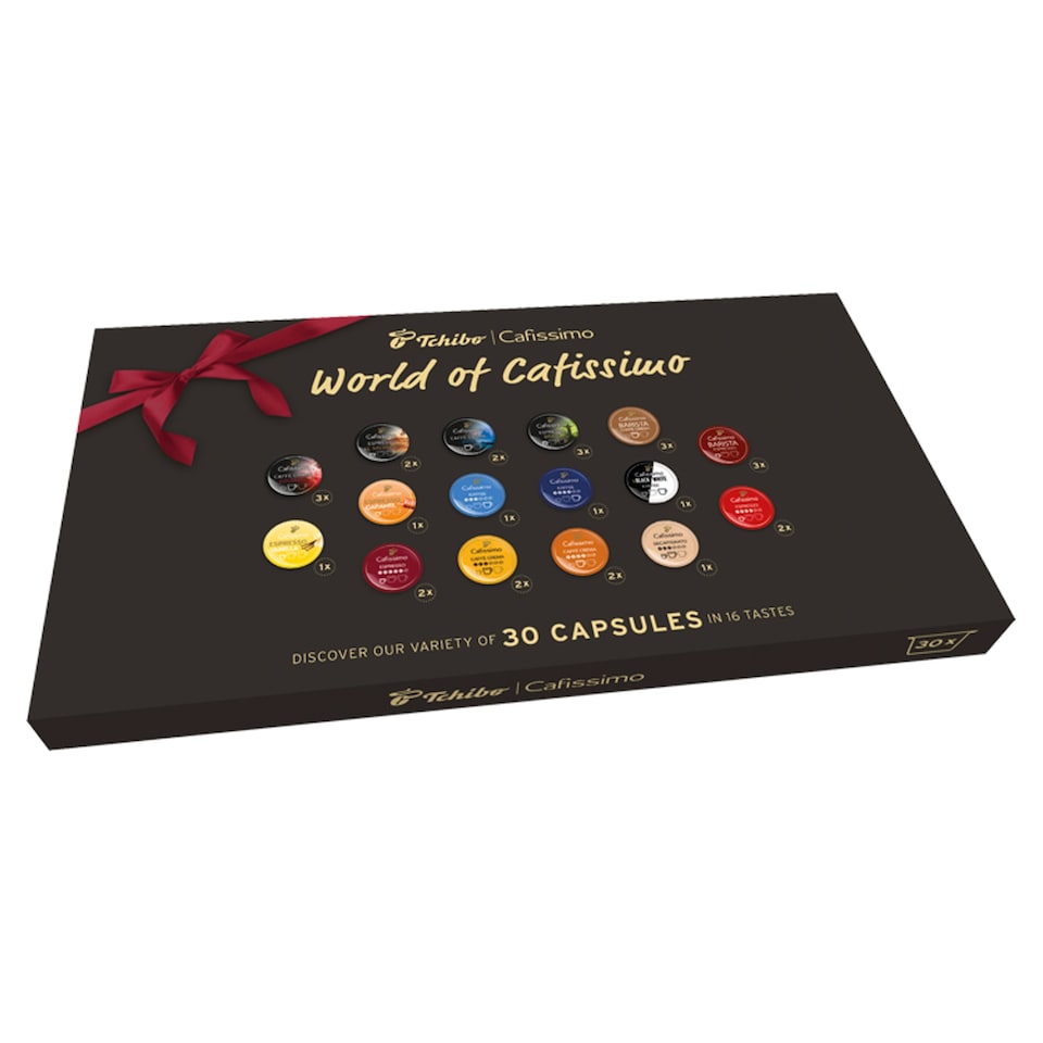 Tchibo Cafissimo World of Cafissimo Capsule Selection 30 pcs 226,2 g ...