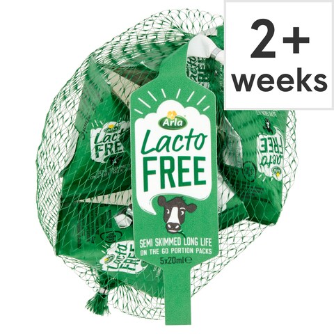 Arla LactoFREE Long Life Semi Skimmed Milk Drink 5 x 20ml - Tesco Groceries
